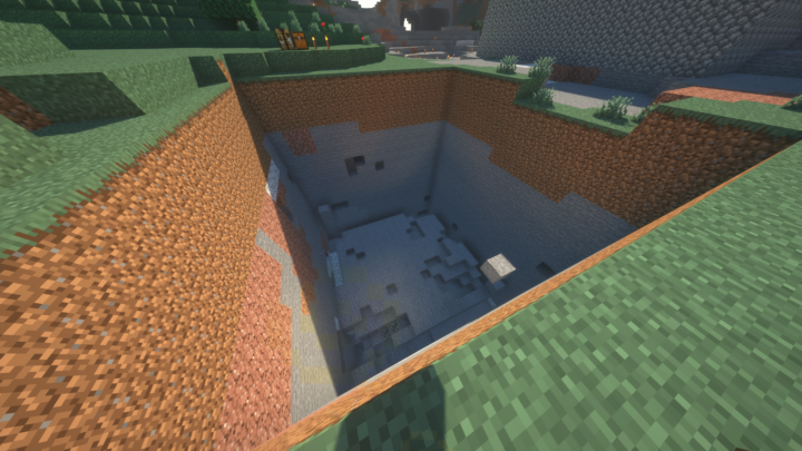 A Hole Minecraft Map