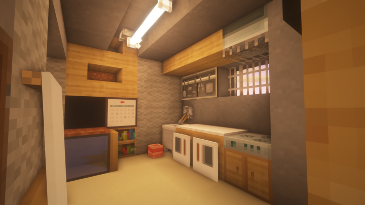 Two small buildings Minecraft Map