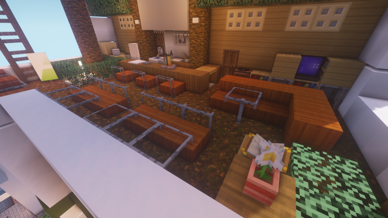 Two small buildings Minecraft Map