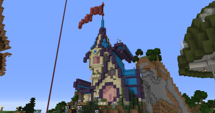 Fantasy survival build Minecraft Map