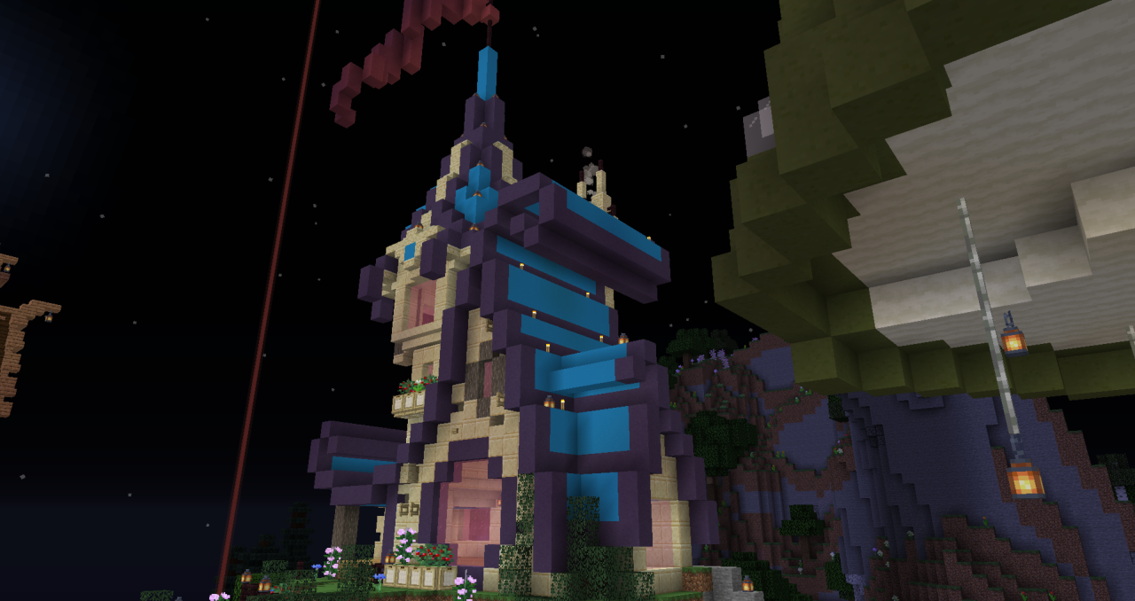 Fantasy survival build Minecraft Map