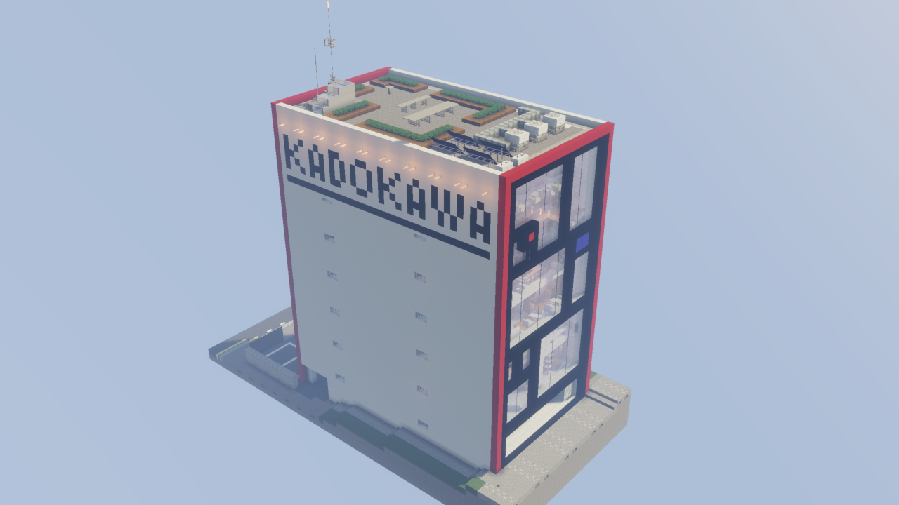 Aqua Building Minecraft Map