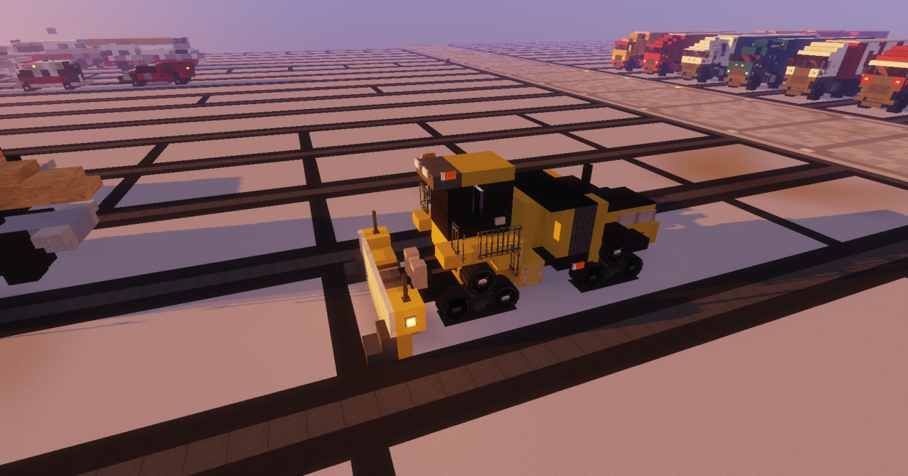 1.75:1 Scale John Deere 764 HSD High Speed Dozer Minecraft Map