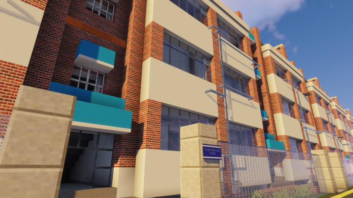 Tenement house built in 1981 Minecraft Map