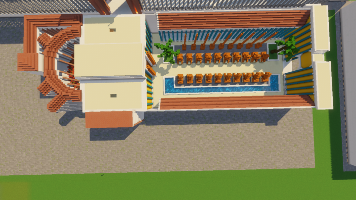 Temple of Isis and Serapis of Rome. Minecraft Map