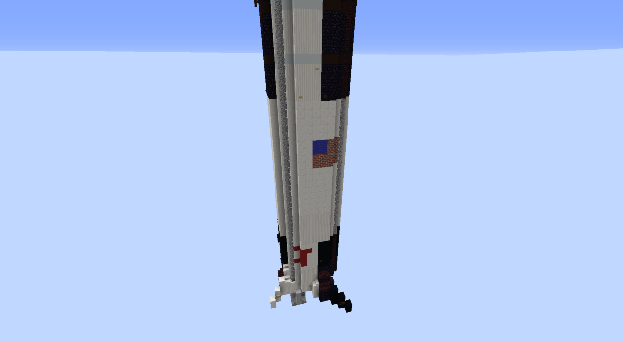 Saturn V Minecraft Map