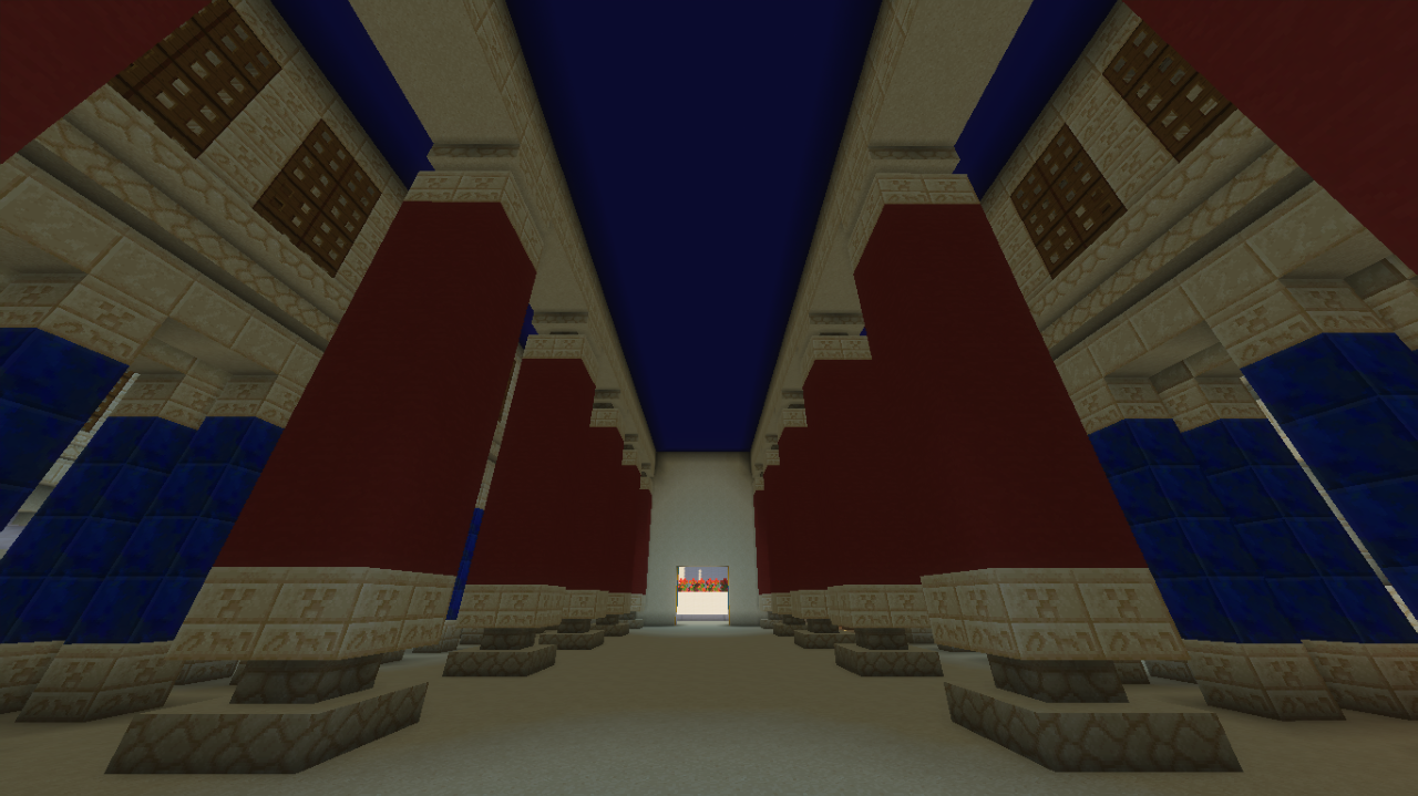 Temple of Isis and Serapis of Rome. Minecraft Map