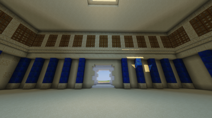 Temple of Isis and Serapis of Rome. Minecraft Map