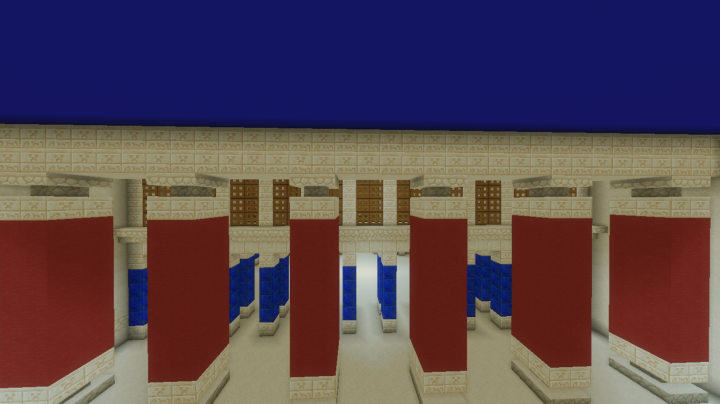 Temple of Isis and Serapis of Rome. Minecraft Map