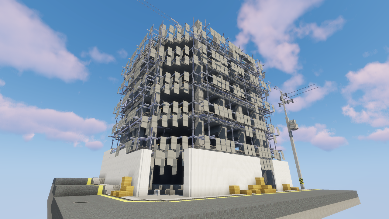 Building under construction Minecraft Map