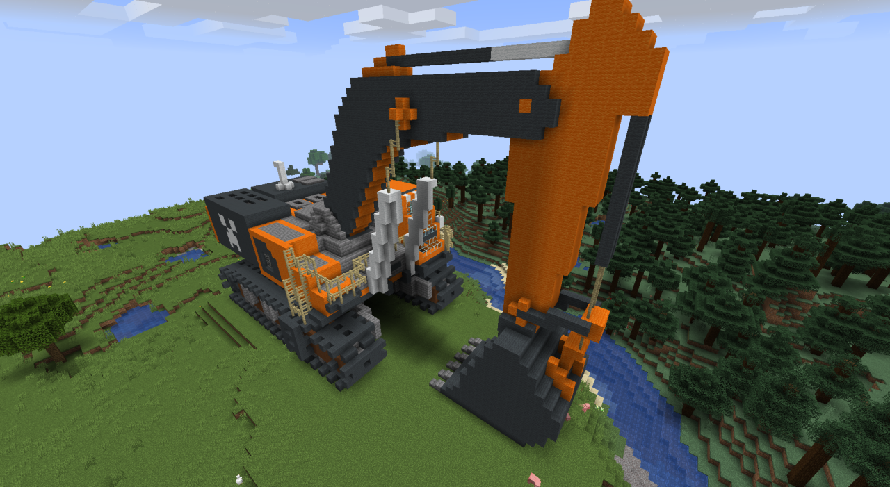 Excavator Minecraft Map