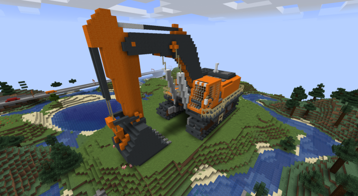 Excavator Minecraft Map