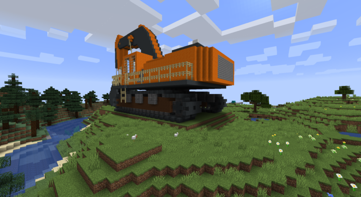 Excavator Minecraft Map