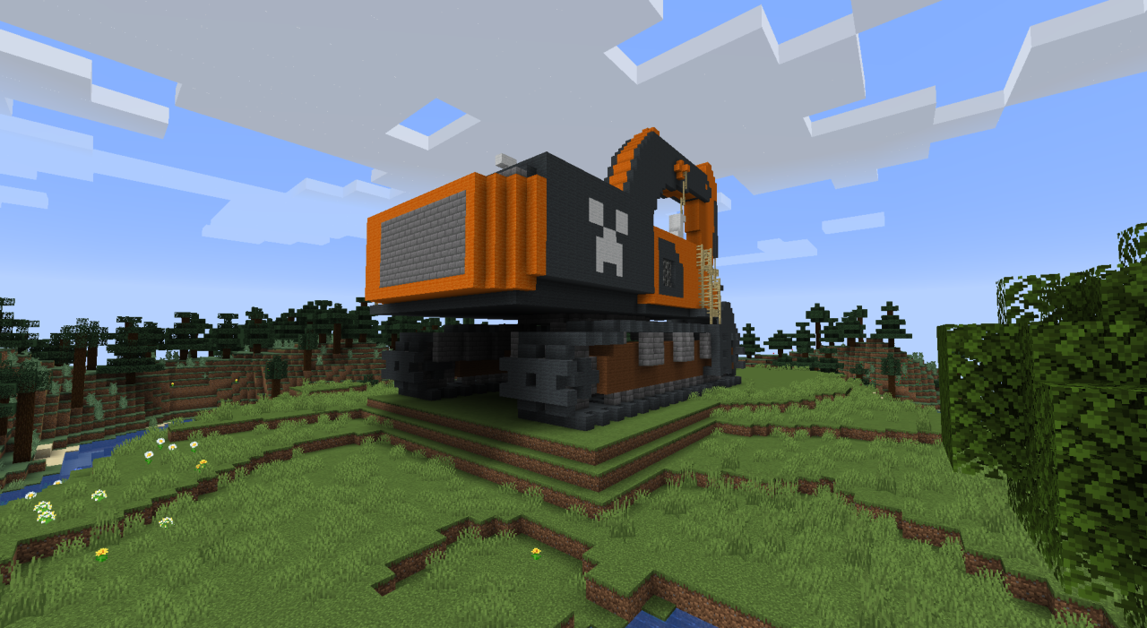 Excavator Minecraft Map