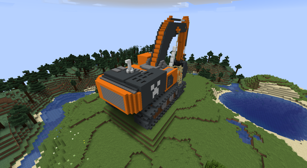 Excavator Minecraft Map