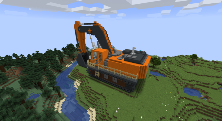 Excavator Minecraft Map