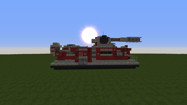 Atompunk Hover Tank Minecraft Map
