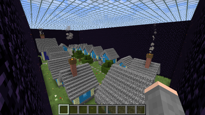 Walled Village ford 1.14.4 Minecraft Map