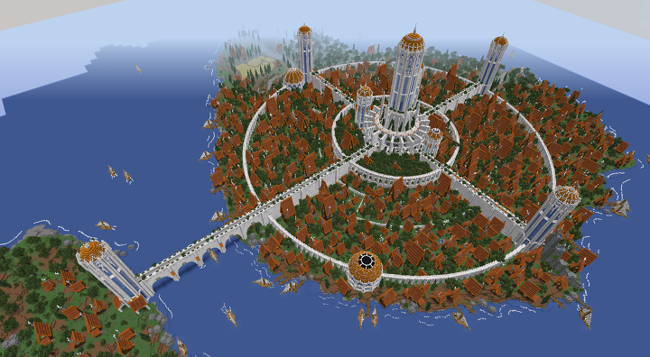 Elegant City Made with Shannooty Minecraft Map