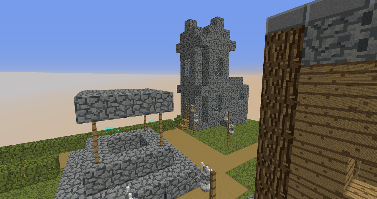 Big Build Village Minecraft Map