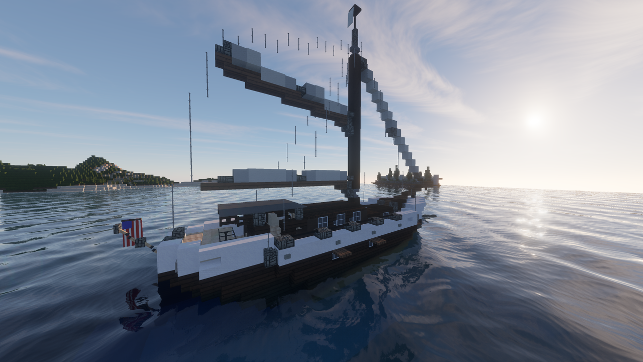 S.V. Victoria Sailing Vessel Minecraft Map