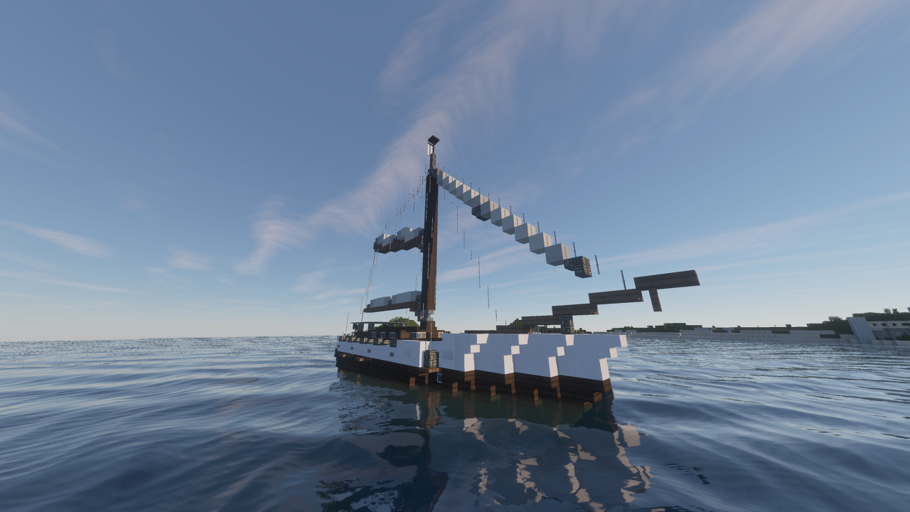 S.V. Victoria Sailing Vessel Minecraft Map