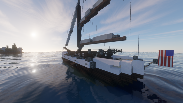S.V. Victoria Sailing Vessel Minecraft Map