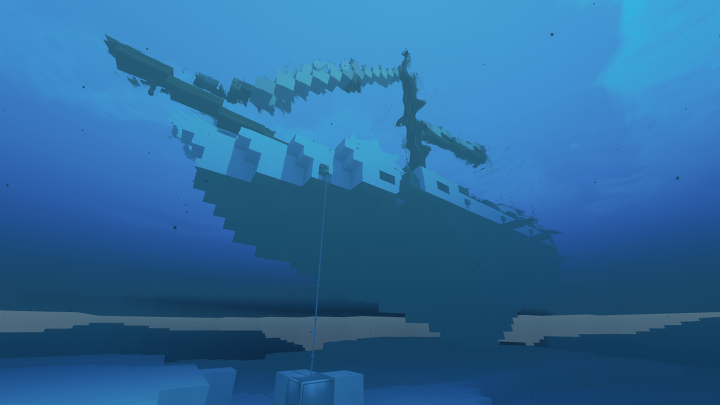S.V. Victoria Sailing Vessel Minecraft Map