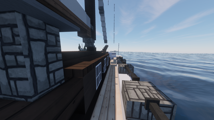 S.V. Victoria Sailing Vessel Minecraft Map