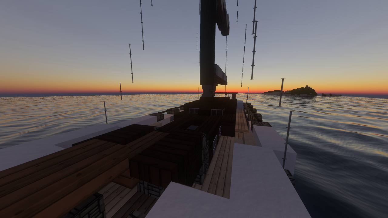 S.V. Victoria Sailing Vessel Minecraft Map
