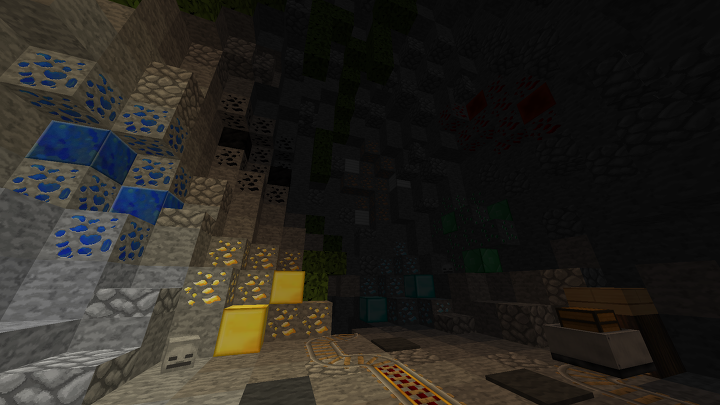 500! Blue 128x PVP Pack Minecraft Texture Pack