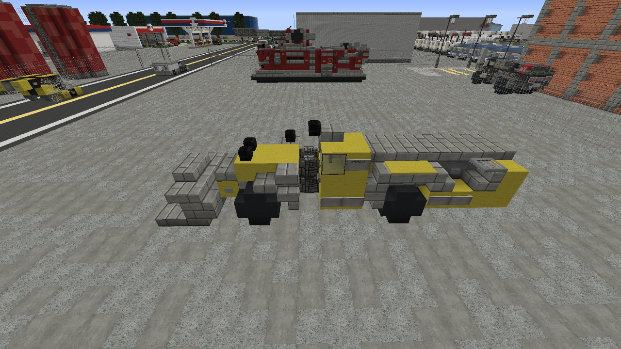 Mining Front Loader Minecraft Map