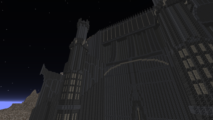 Barad Dûr Scale 1:1 Minecraft Map