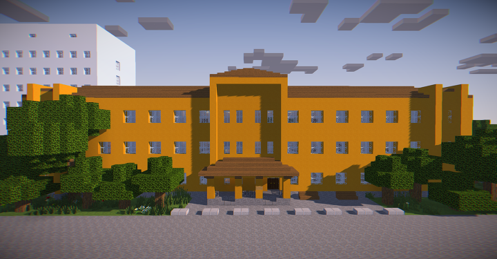 Russian municipal clinical Hospital #2 Minecraft Map