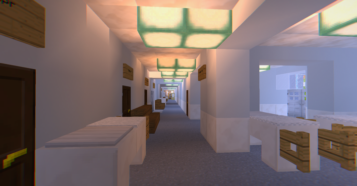 Russian municipal clinical Hospital #2 Minecraft Map