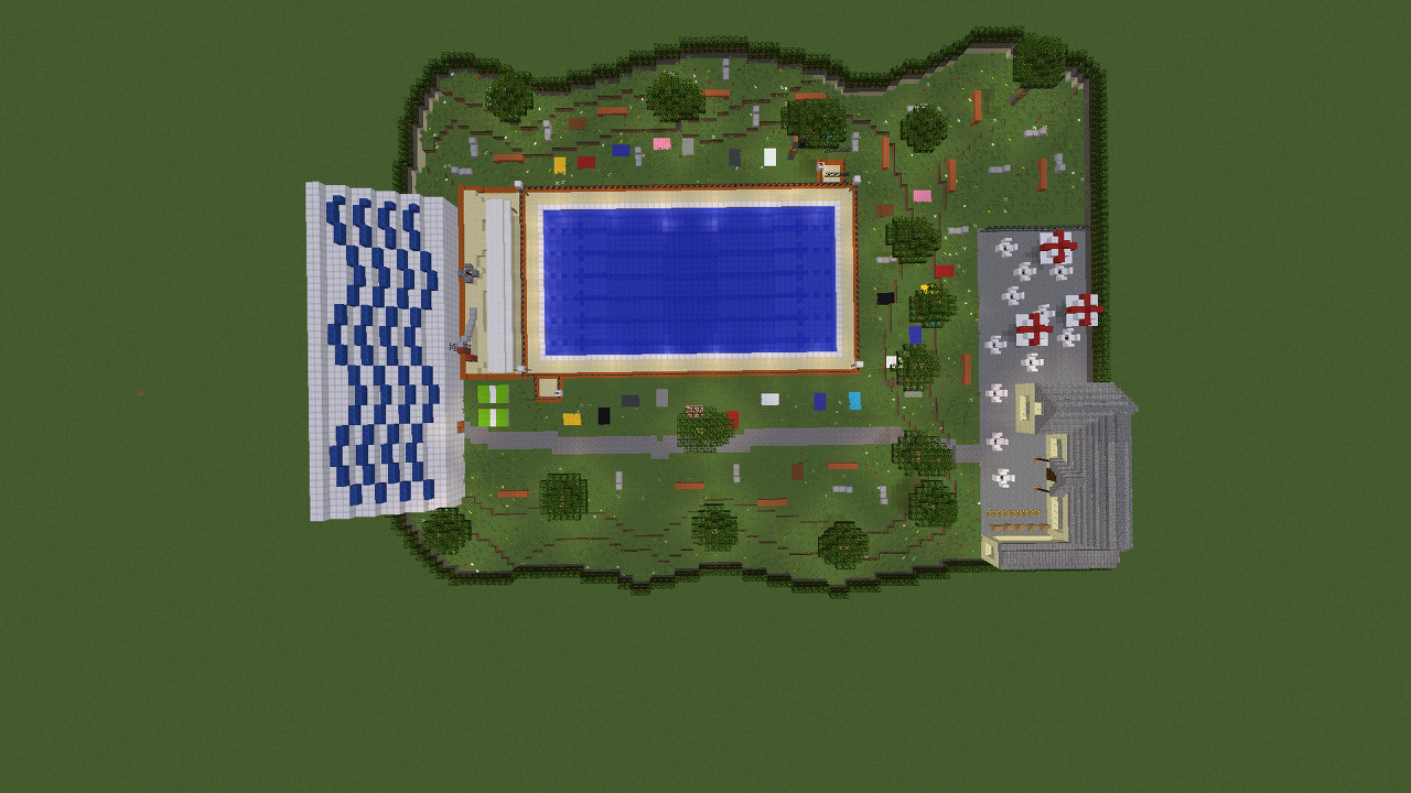 Summer Pool Minecraft Map