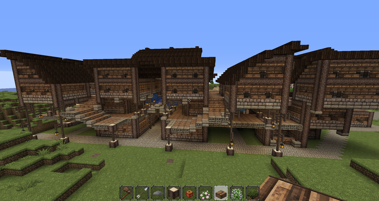 Waterfront Town Minecraft Map