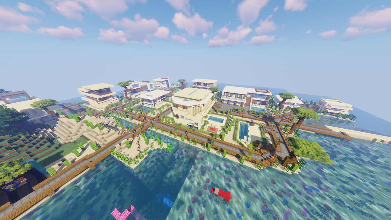 Ocean Oasis [Beehives!] [VERSION 1.1.6] Minecraft Map