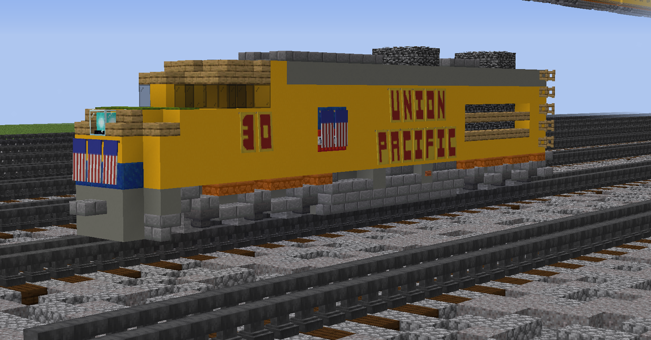 Union Pacific Gas Turbine Minecraft Map