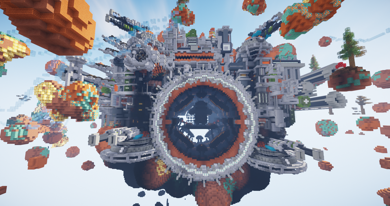 Dimensions: SpaceBase Minecraft Map