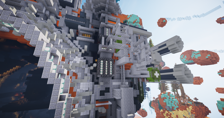 Dimensions: SpaceBase Minecraft Map
