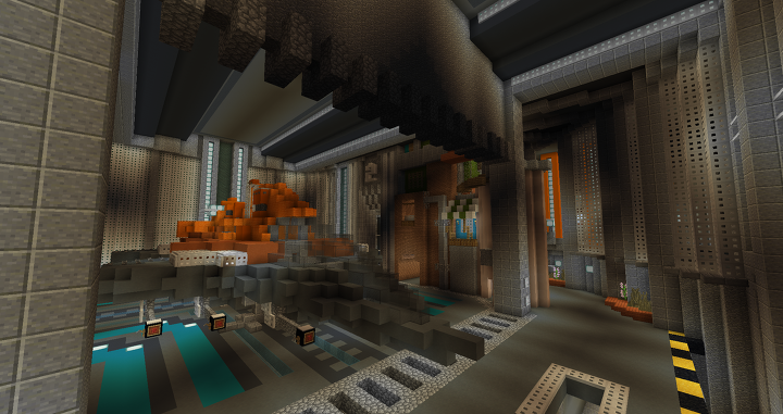 Dimensions: SpaceBase Minecraft Map