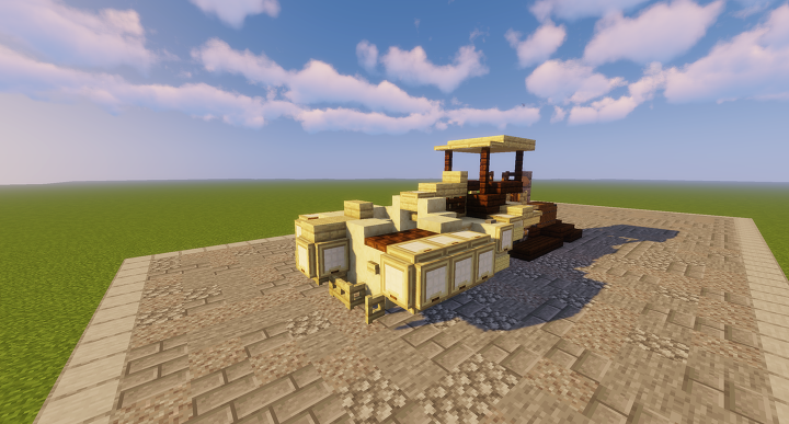 SE60 V Asphalt Paver Minecraft Map