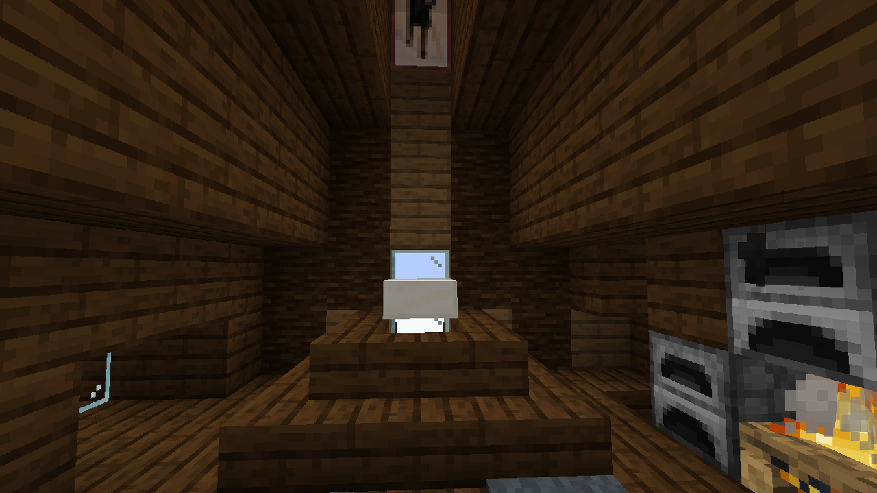 Dark oak x Spruce oak Minecraft Map