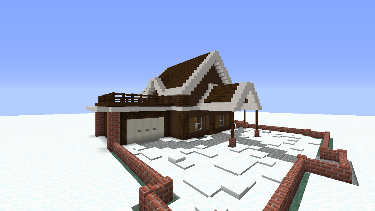 Christmas house Minecraft Map