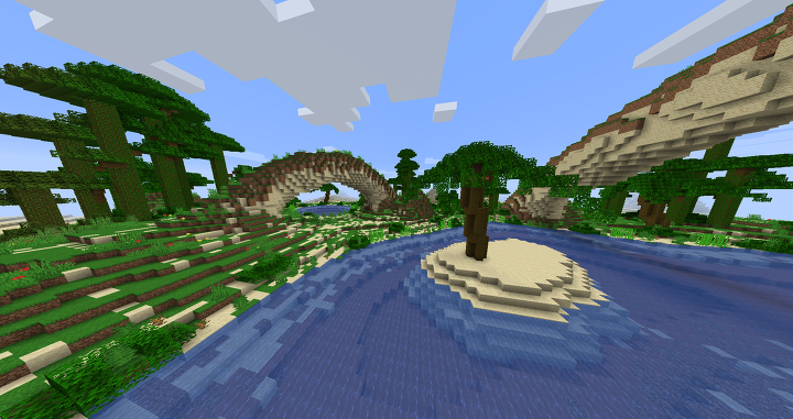 Desert Oasis Minecraft Map