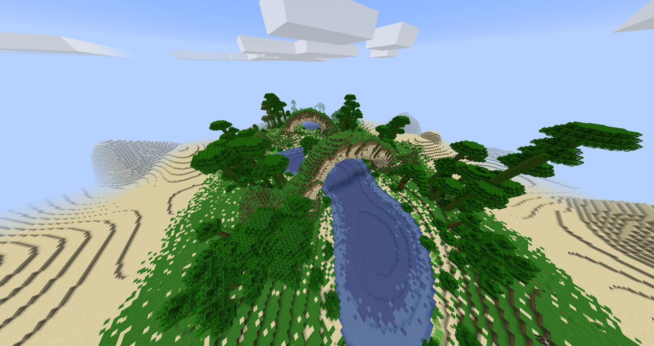 Desert Oasis Minecraft Map
