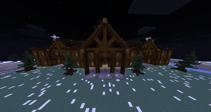 Winter Lodge Minecraft Map