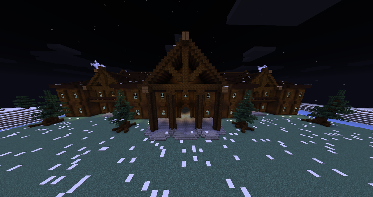 Winter Lodge Minecraft Map