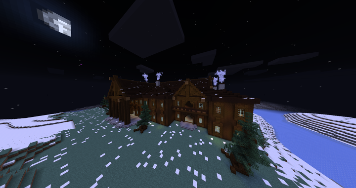 Winter Lodge Minecraft Map
